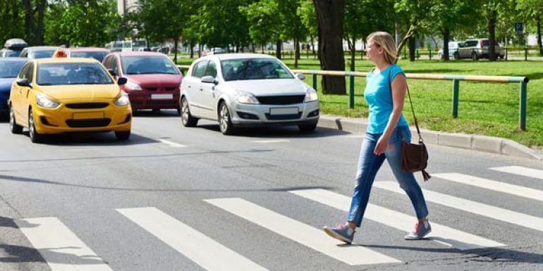 Learning To Drive Across Pedestrian Crossings | Driving School CT